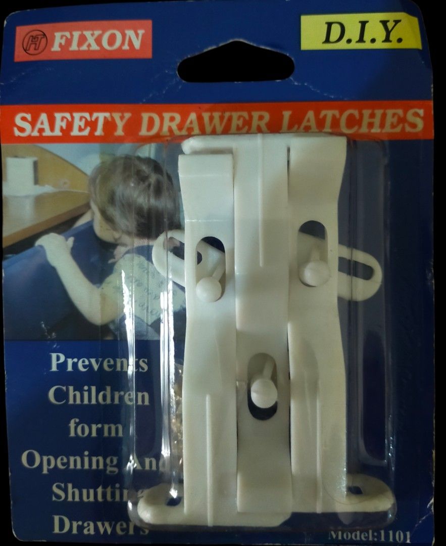 Safety Drawer Latches, Perabotan Rumah di Carousell