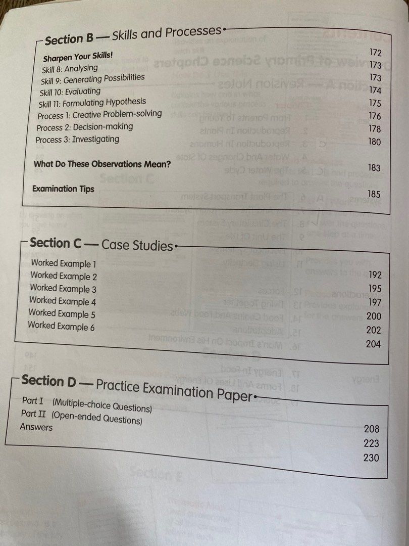 Science Revision Guide P5 & 6, Hobbies & Toys, Books & Magazines ...
