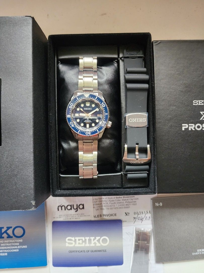 Seiko Prospex Marinemaster Blue Dial SLA023 MM300 SLA023J1, Men's ...