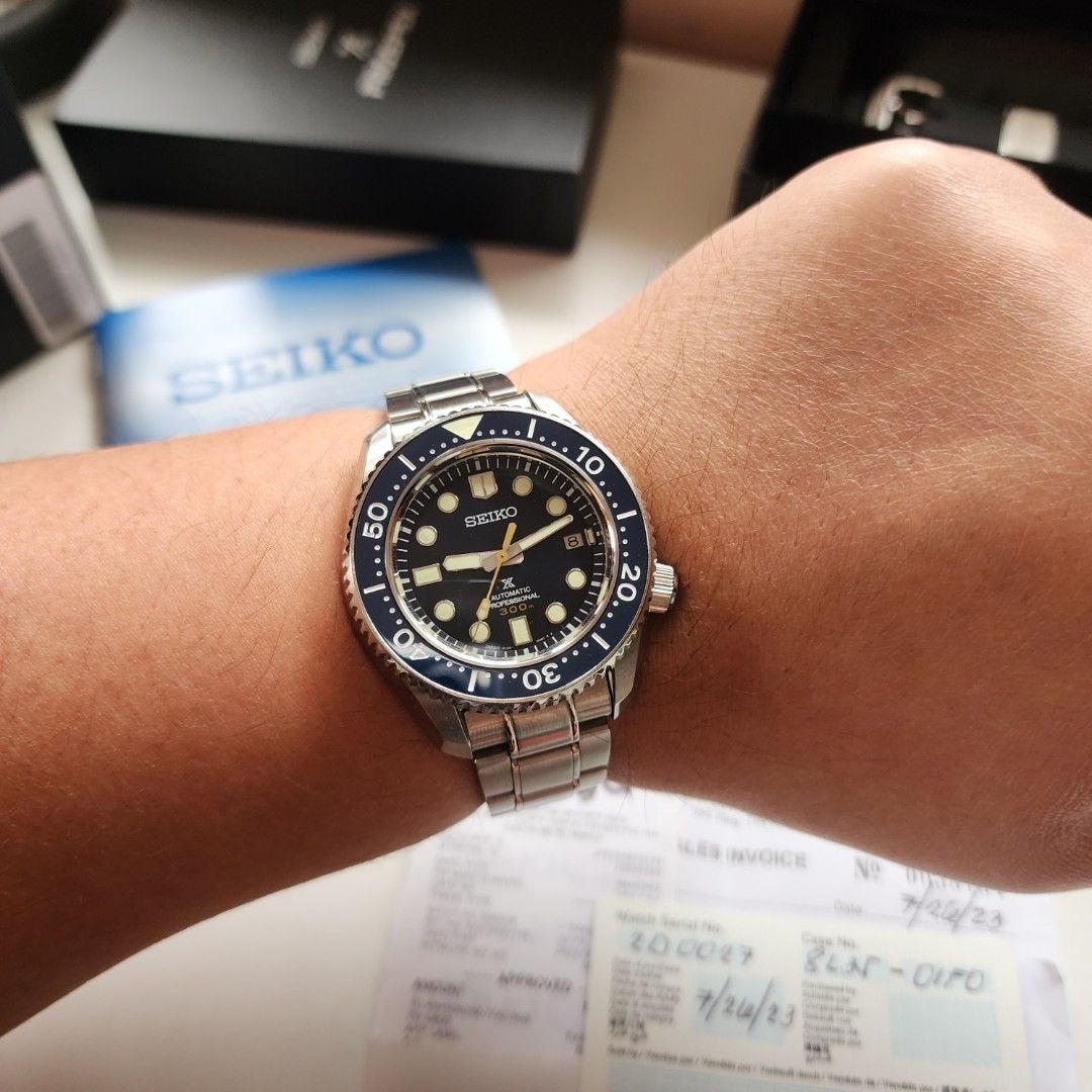 Seiko Prospex Marinemaster Blue Dial SLA023 MM300 SLA023J1, Men's ...