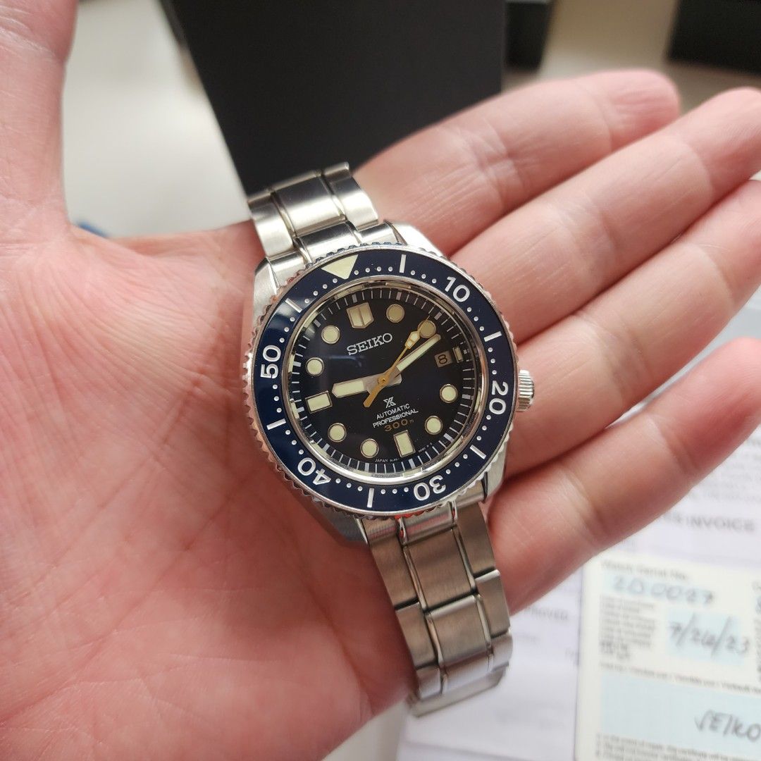 Seiko Prospex Marinemaster Blue Dial SLA023 MM300 SLA023J1, Men's ...