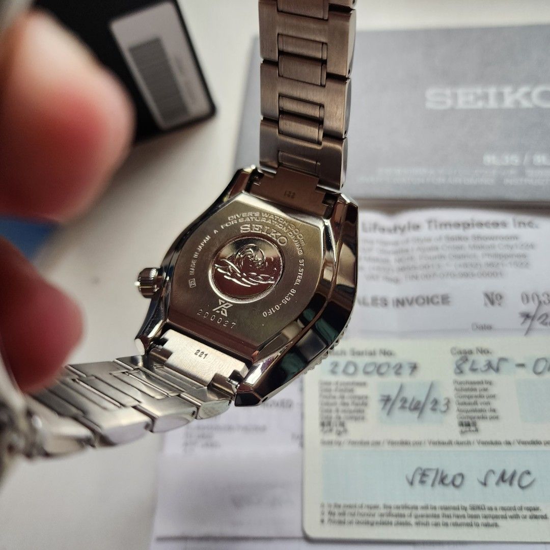 Seiko Prospex Marinemaster Blue Dial SLA023 MM300 SLA023J1, Men's ...