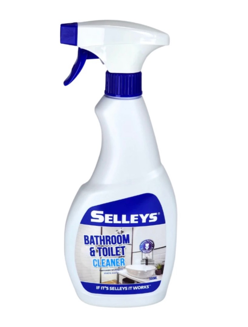 SELLEYS Bathroom and Toilet Cleaner 500ml, Furniture & Home Living ...