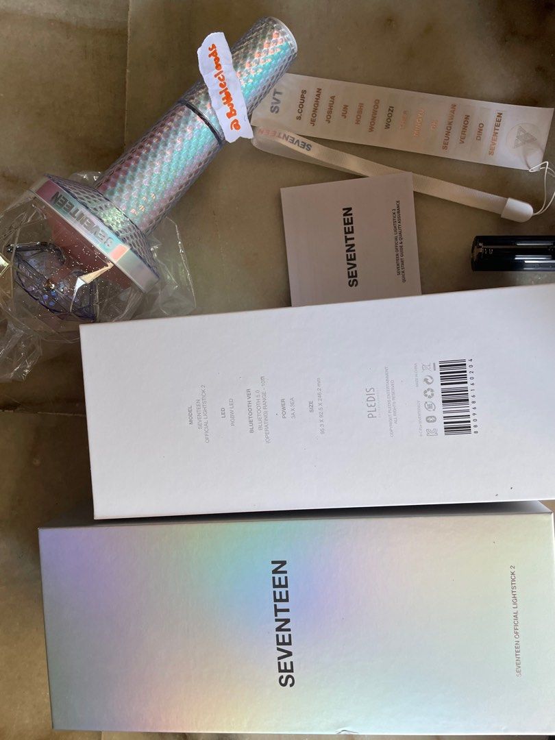 Seventeen Light stick version 2, Hobbies & Toys, Collectibles ...