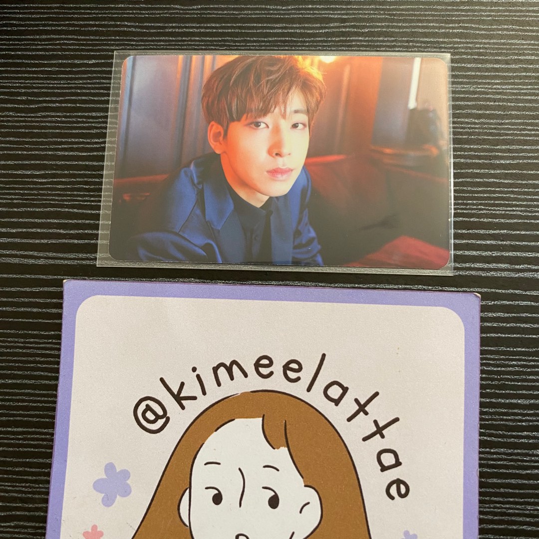SEVENTEEN SVT WONWOO TEEN,AGE ORANGE VERSION PHOTOCARD PC, Hobbies ...