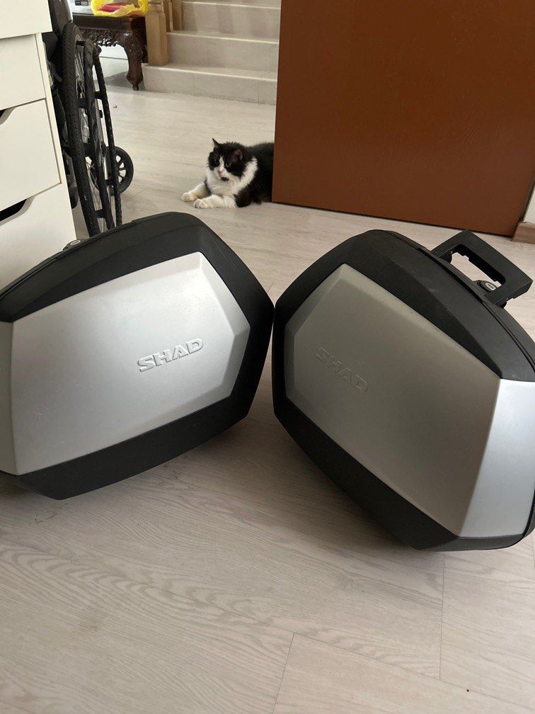 Shad Panniers, Motorcycles, Motorcycle Accessories on Carousell