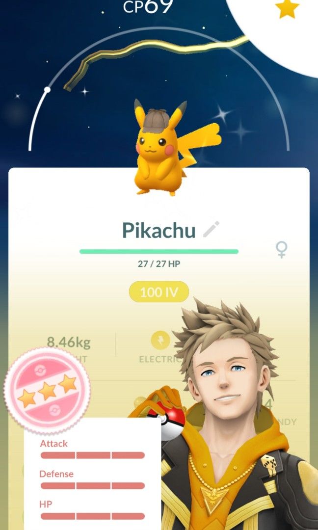 Shiny Detective pikachu / cap slowpoke, Video Gaming, Gaming ...