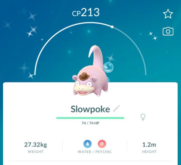 SHINY SLOWPOKE WEARING A HAT Pokemon Go, Video Gaming, Video Games ...