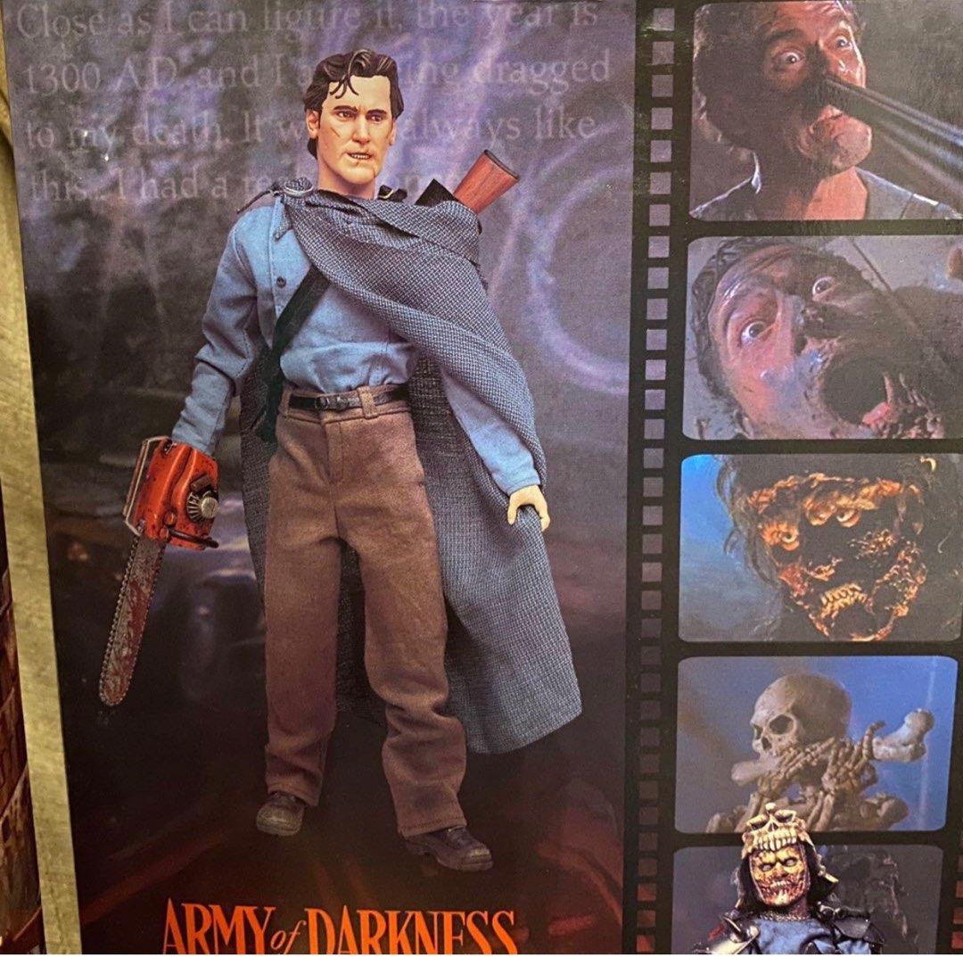 Sideshow rare evil dead army of darkness 12 inch evil ash and ash set ...