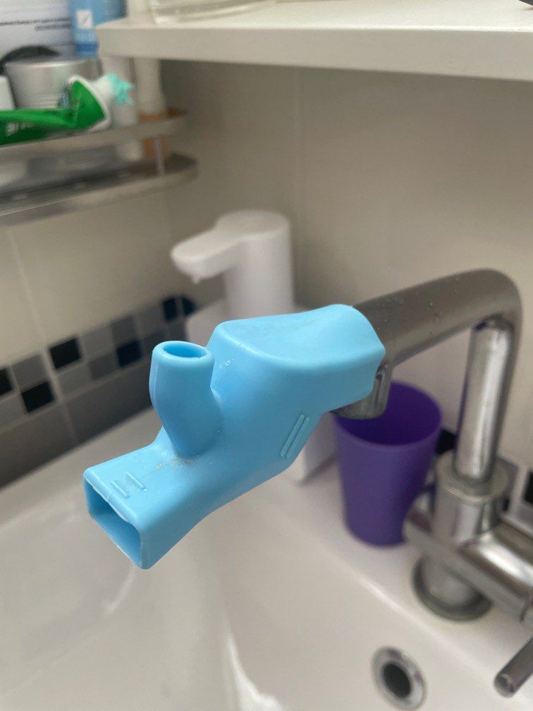 Silicone Tap add on for redirecting water, Furniture & Home Living ...