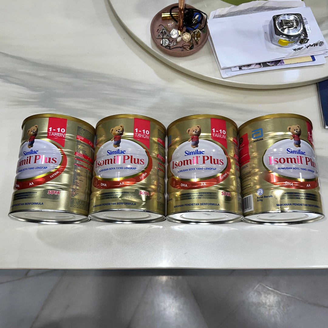 Similac Isomil Plus Baby Milk Soya 1-10 Years Old ( Susu Baby ), Babies ...