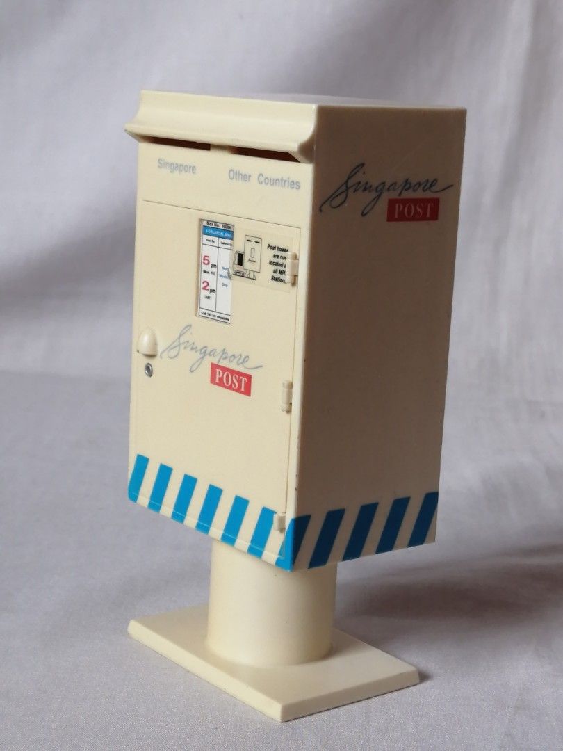 Singapore Post Mini Mail Box Coin Bank Money Box, Hobbies & Toys ...