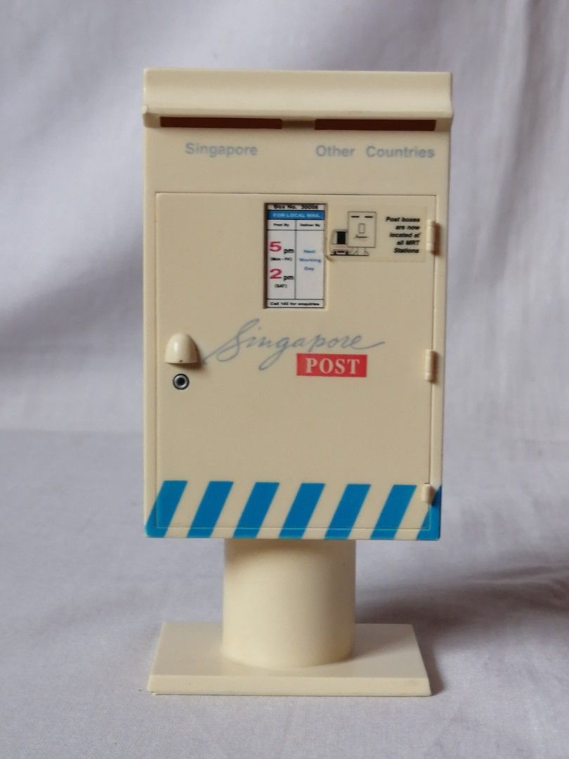 Singapore Post Mini Mail Box Coin Bank Money Box, Hobbies & Toys ...