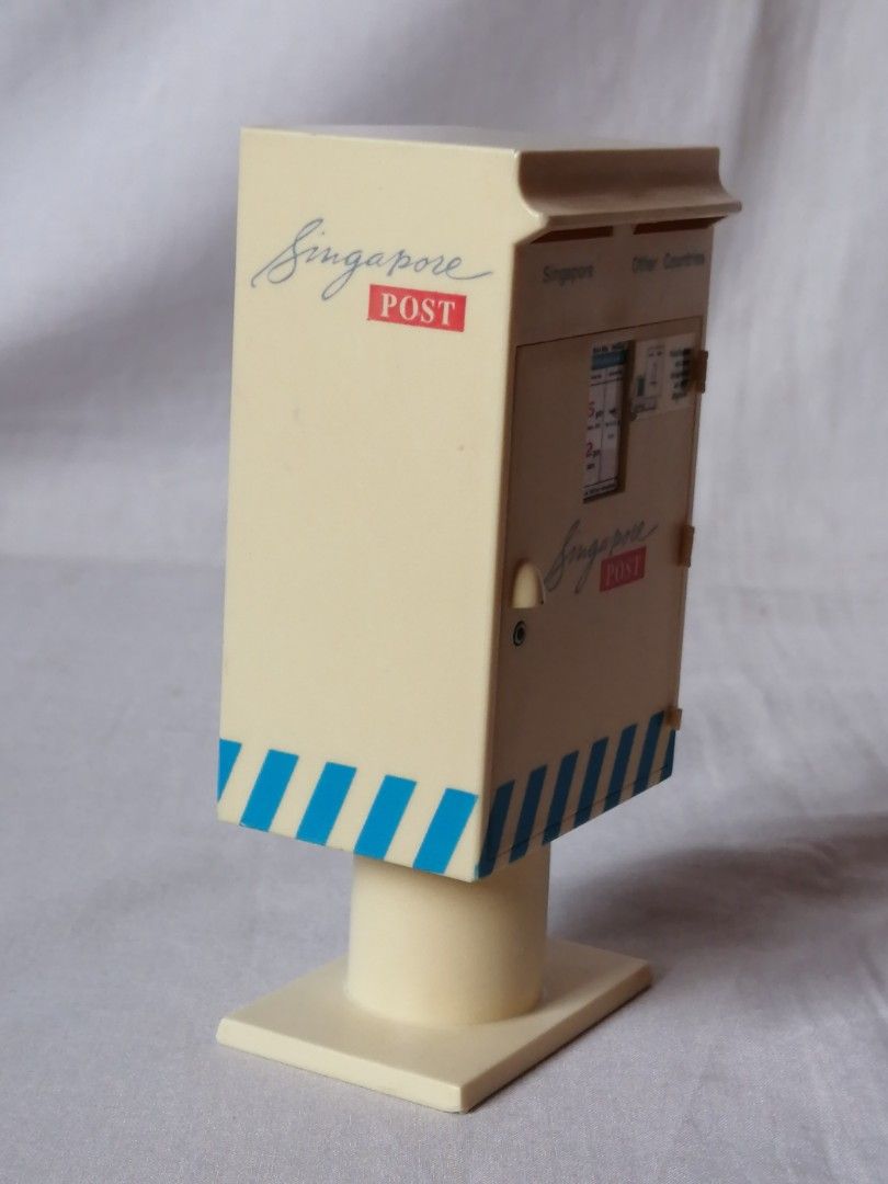 Singapore Post Mini Mail Box Coin Bank Money Box, Hobbies & Toys ...