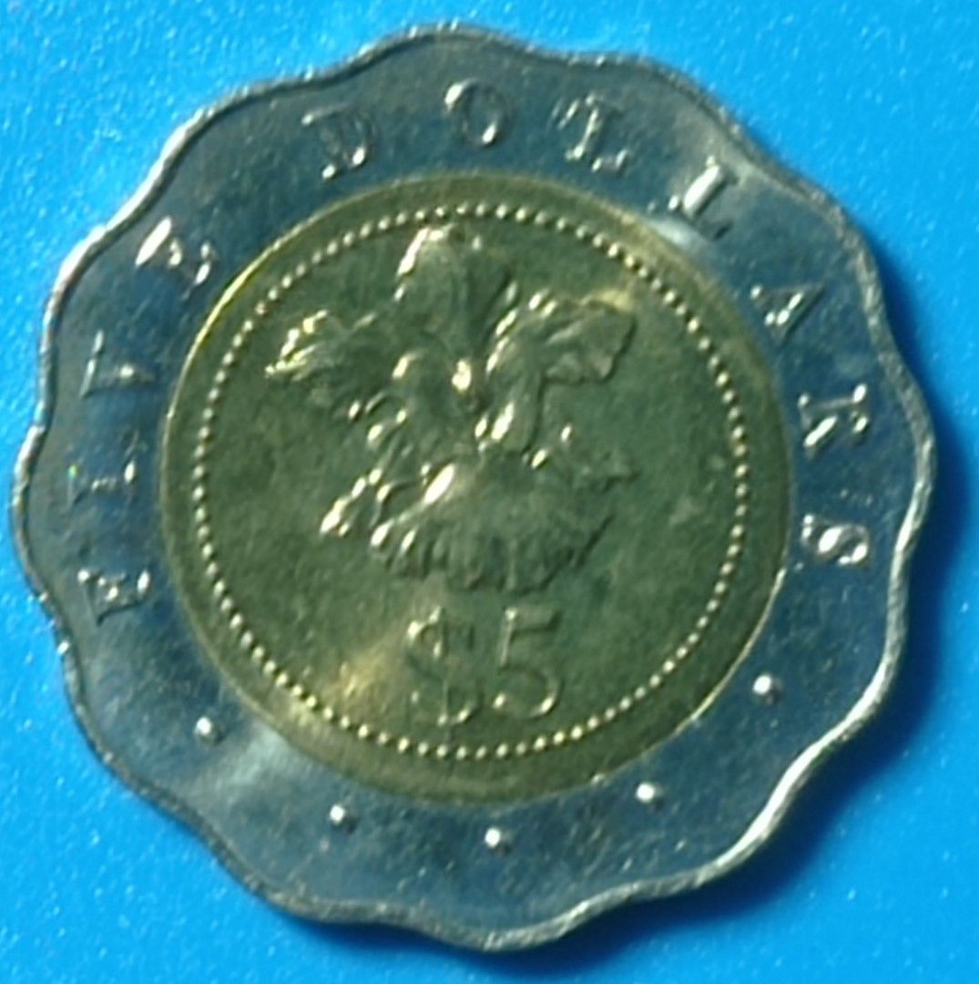 Singapore Scallop-shaped $5 Coin, Hobbies & Toys, Memorabilia ...