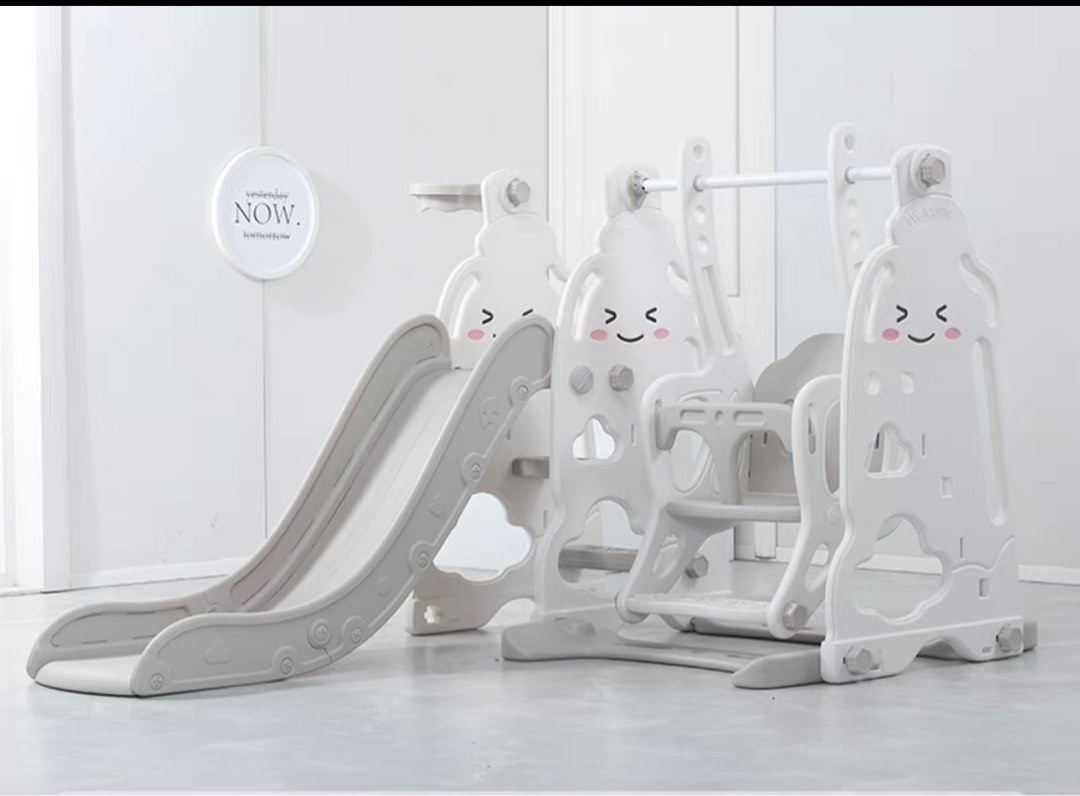 Slide with Swing, Babies & Kids, Infant Playtime on Carousell