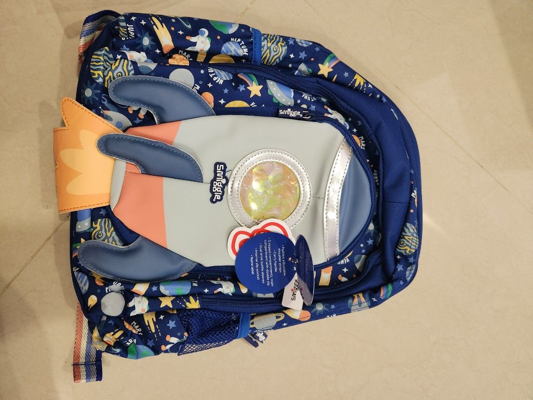 Smiggle Teeny Tiny Backpack (Rocket), Babies & Kids, Going Out, Other ...