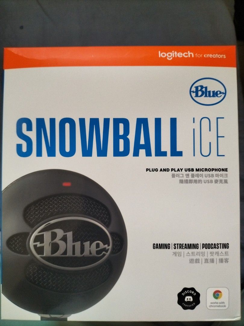 SNOWBALL ICE PLUG AND PLAY USB MICROPHONE, Audio, Microphones on Carousell