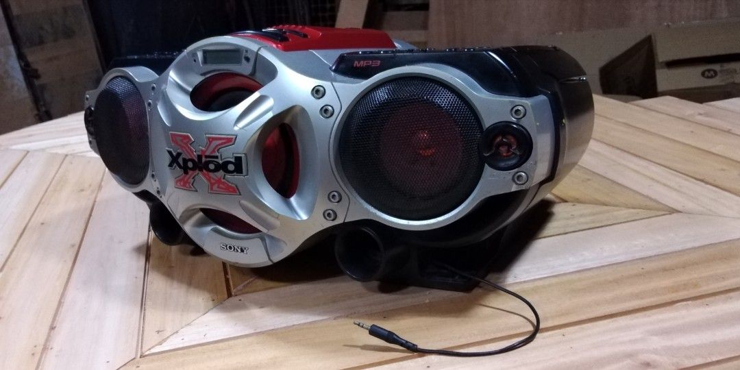 sony boombox Xplod 110, TV & Home Appliances, TV & Entertainment ...