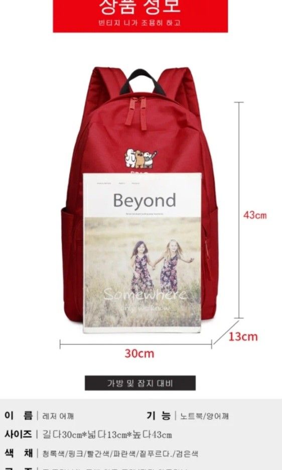SPAO x We Bare Bears Backpack Bag Authentic, Women's Fashion, Bags ...