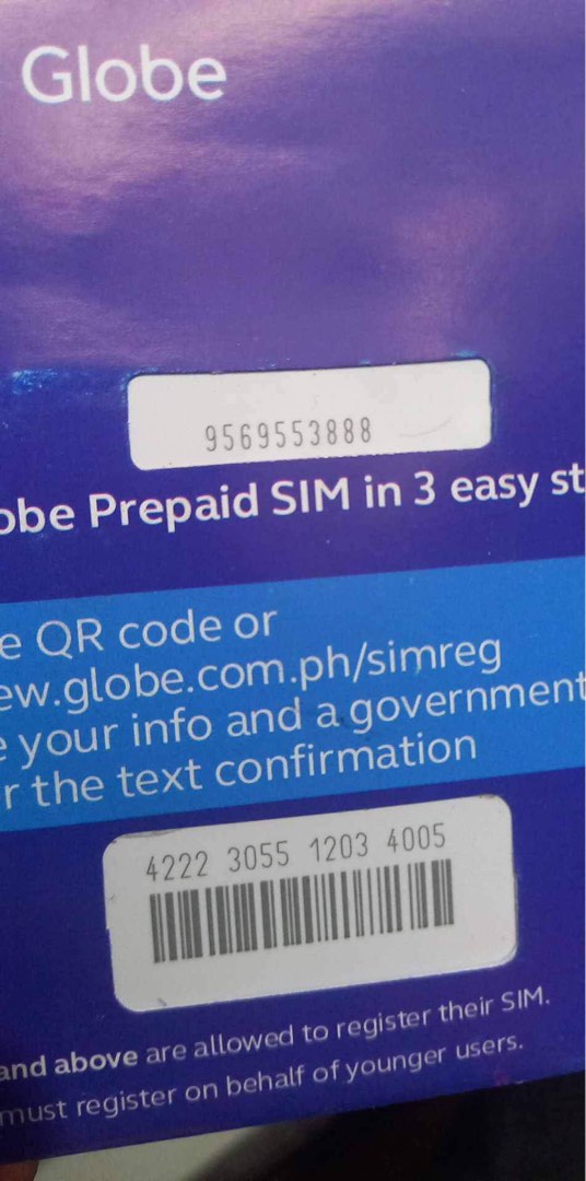 Special numbers smart globe, Mobile Phones & Gadgets, Mobile & Gadget ...