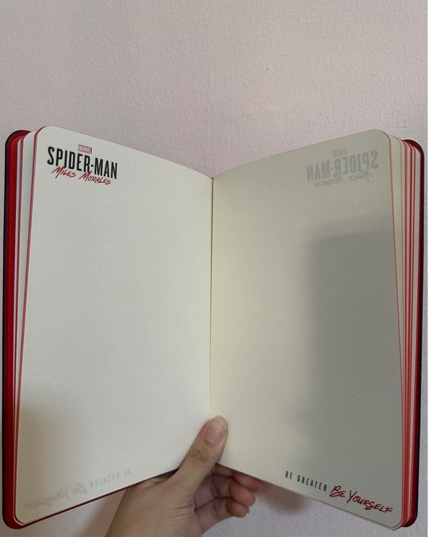 Spider-Man Miles Morales PS5 Promotional Notebook Planner Sony ...
