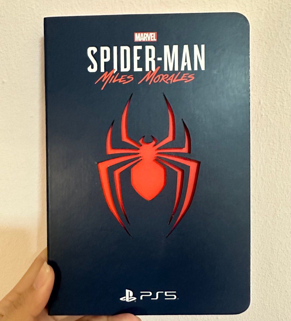 Spider-Man Miles Morales PS5 Promotional Notebook Planner Sony ...