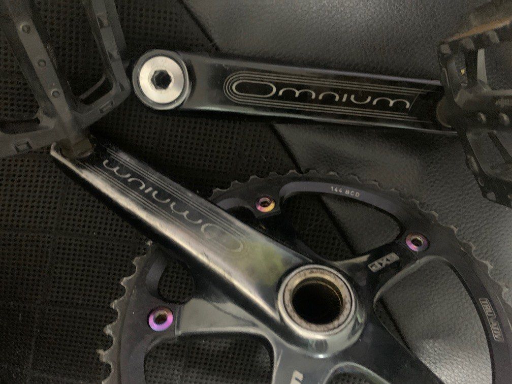 Sram Omnium Crankset, Sports Equipment, Bicycles & Parts, Parts ...
