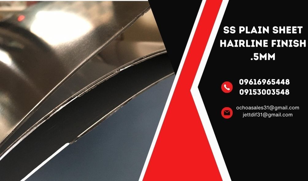 ss plain sheet hairline finish, Commercial & Industrial, Construction ...