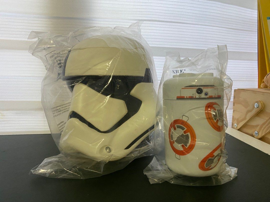 star wars popcorn bucket and bottle, Hobbies & Toys, Collectibles ...