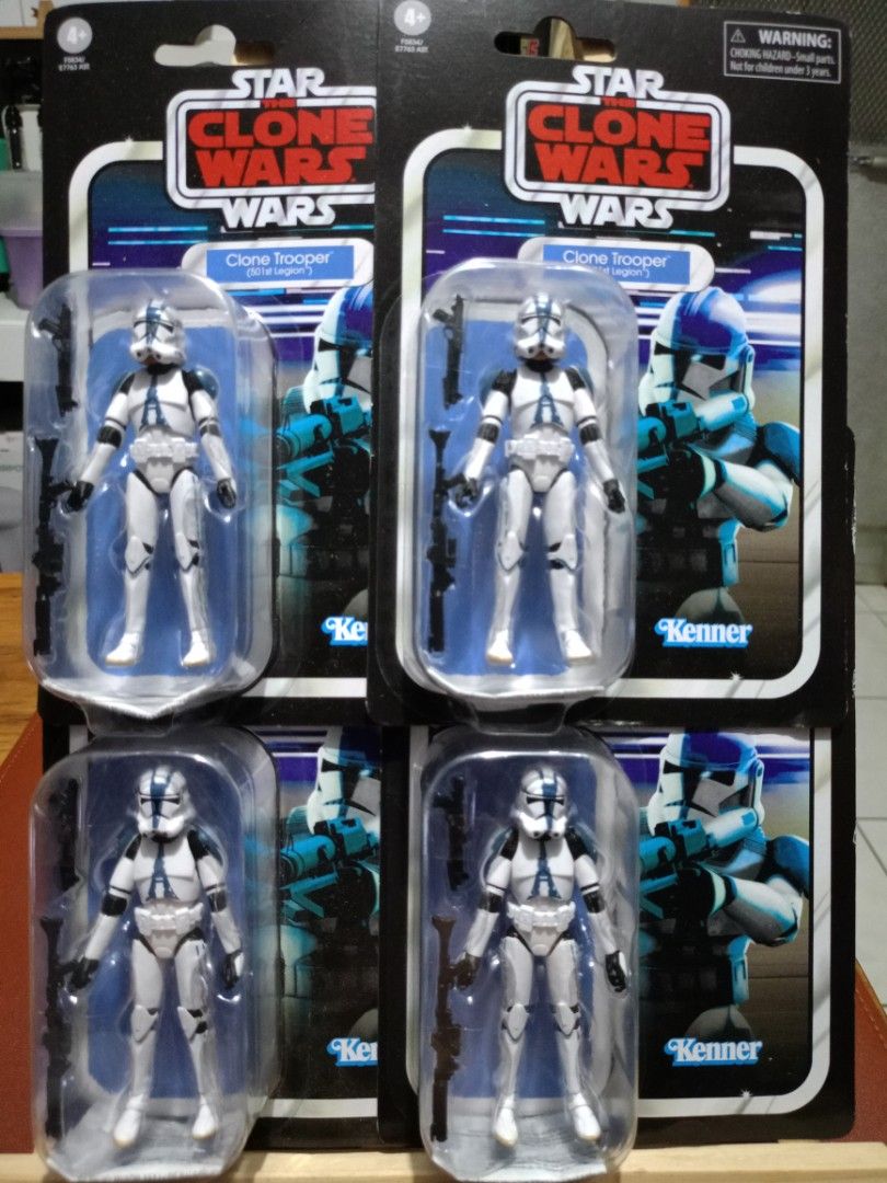 Star Wars TVC Clone Trooper (501st Legion), Hobbies & Toys, Toys ...