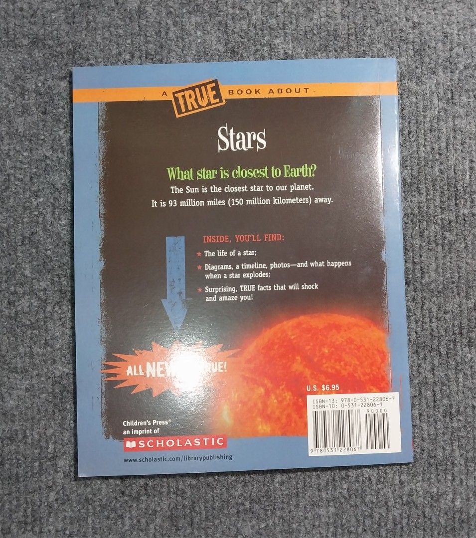 STARS: A True Book Series (Scholastic), Hobbies & Toys, Books ...