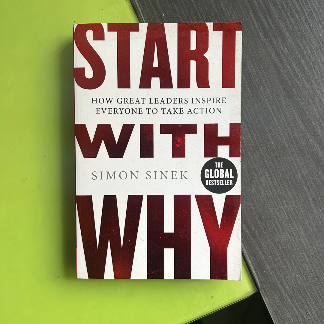 Start with Why (Book), Hobbies & Toys, Books & Magazines, Fiction & Non ...