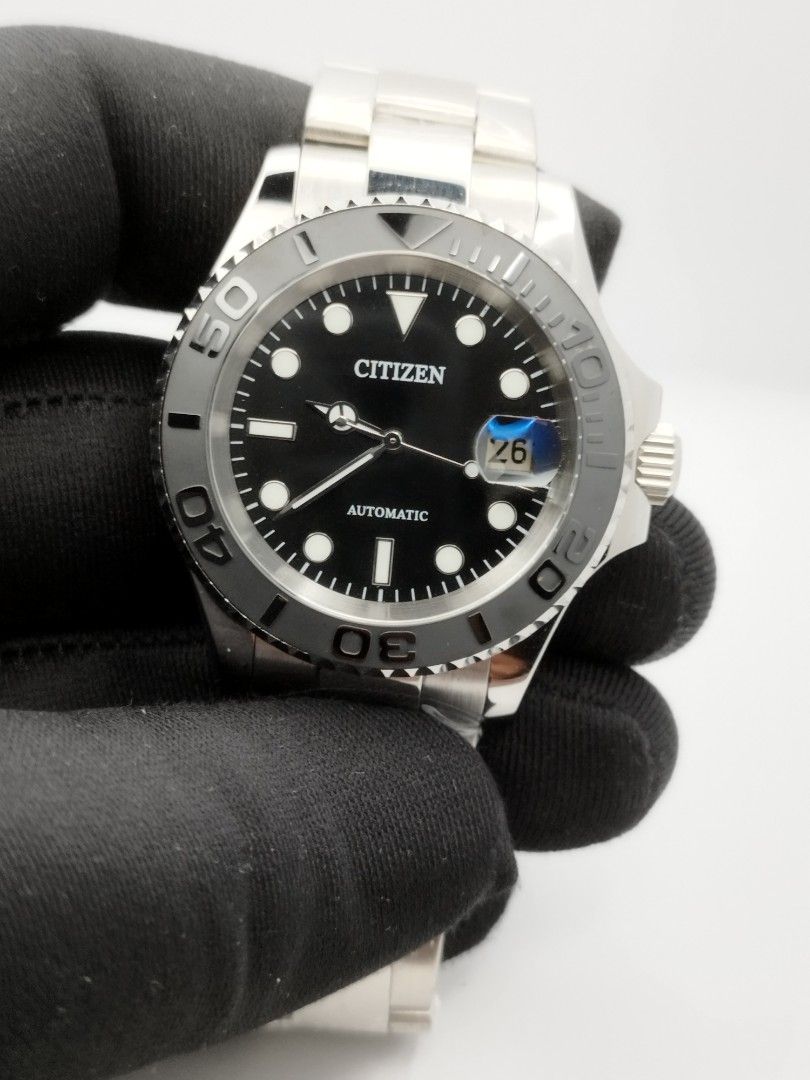 Submariner citizen yatch custom, Men's Fashion, Watches & Accessories ...