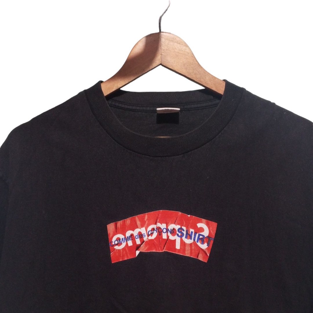 Sup Cdg Box Logo, Men's Fashion, Tops & Sets, Tshirts & Polo Shirts on ...