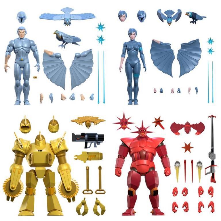 Super7: Ultimates! Silverhawks - Wave 1 & 2, Hobbies & Toys, Toys ...