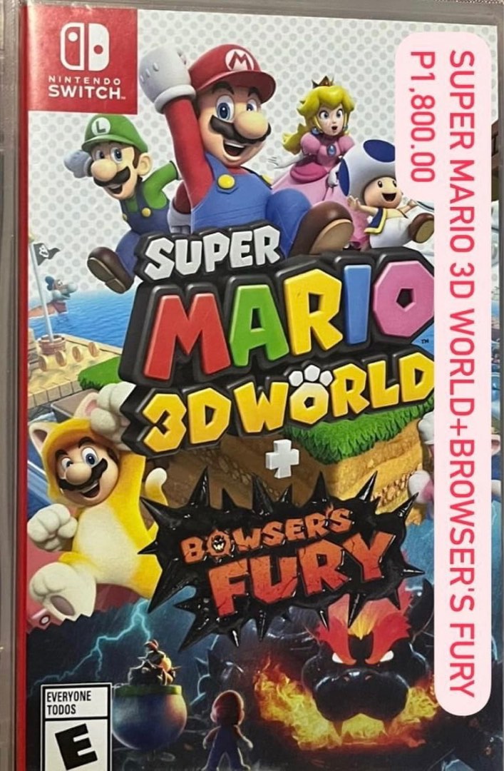 Super Mario 3D World+Browser's Fury, Video Gaming, Gaming Accessories ...