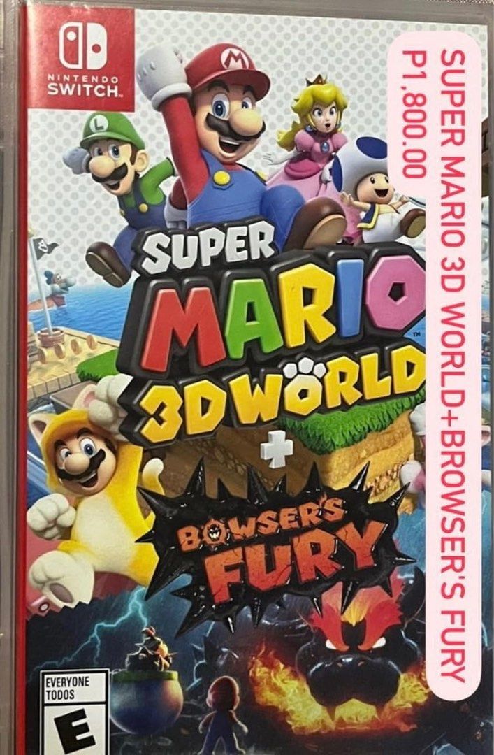 Super Mario 3D World+Browser's Fury, Video Gaming, Gaming Accessories ...