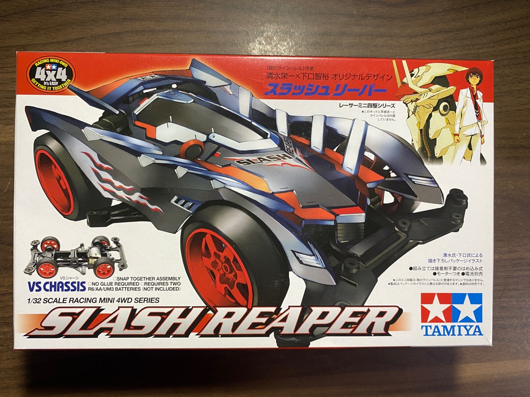 Tamiya Mini 4WD Slash Reaper (VS Chassis), Hobbies & Toys, Toys & Games ...