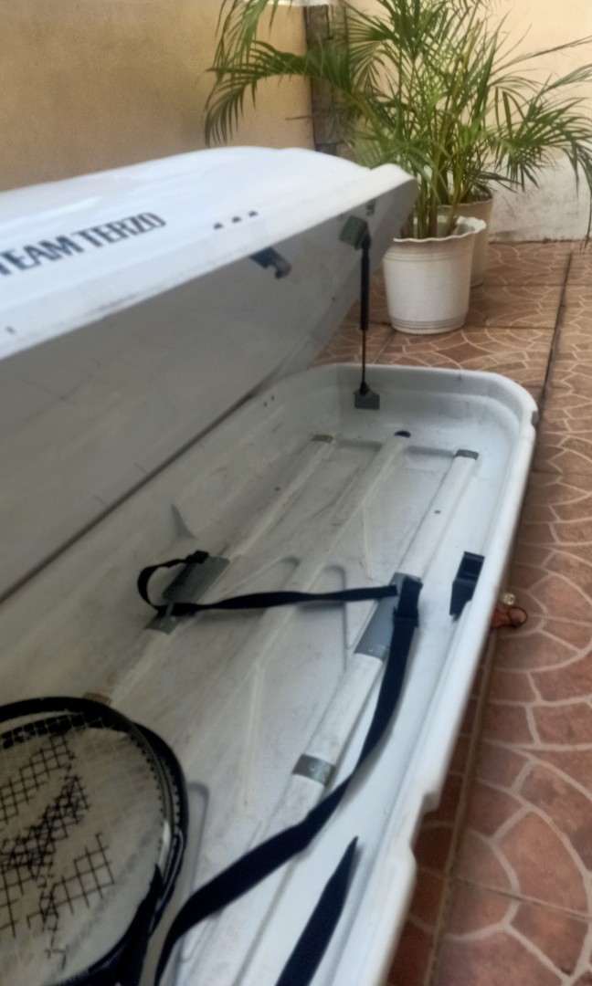 Team Terzo Roof Box, Car Parts & Accessories, Body Parts and Accessories on Carousell
