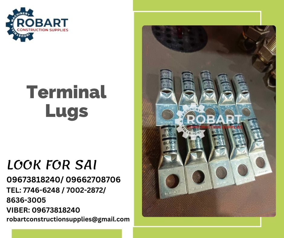 Terminal Lugs, Commercial & Industrial, Construction Tools & Equipment ...