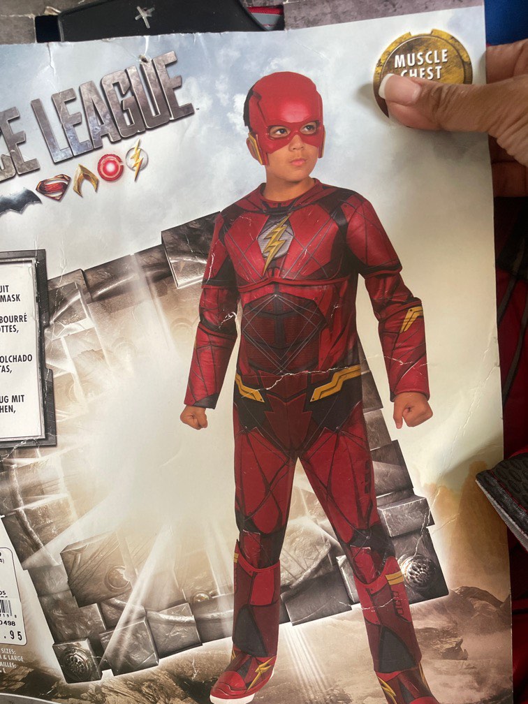 The Flash with Muscles Halloween costume, Hobbies & Toys, Toys & Games ...
