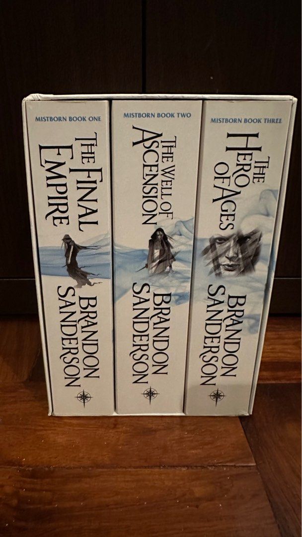 The Mistborn Trilogy Box Set by Brandon Sanderson Books, Hobbies & Toys ...