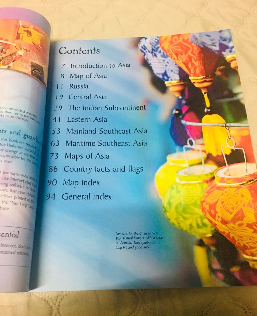 The Usborne Introduction To Asia Book, Hobbies & Toys, Books ...