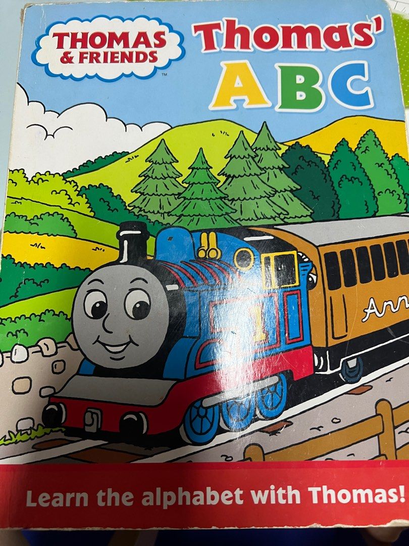 Thomas ABC, 興趣及遊戲, 書本 & 文具, 小朋友書 - Carousell