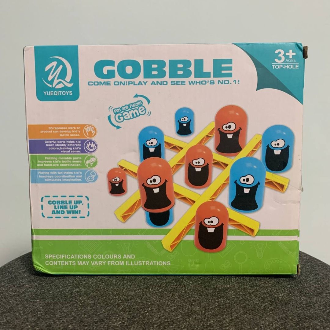 Tic Tac Toe Gobblet Gobblers Logic Game for Kids and Adults, Hobbies ...