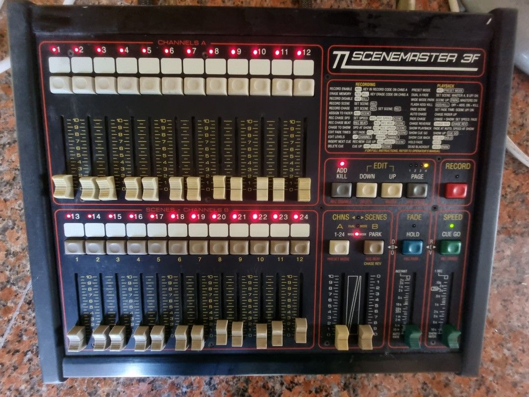 TL SCENE MASTER 3F Stage lighting production equipment, Computers ...