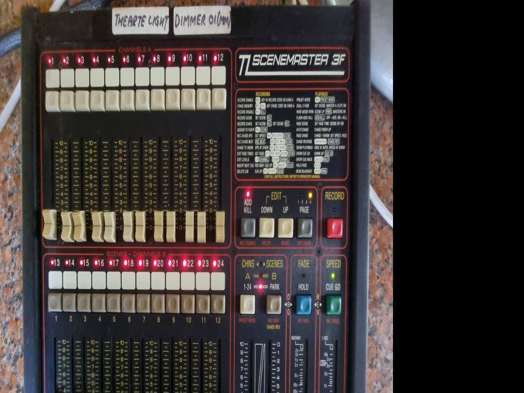 TL SCENE MASTER 3F Stage lighting production equipment, Computers ...