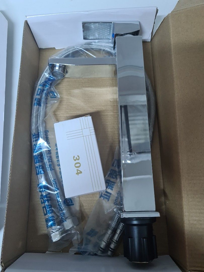 Top Mount Sink Tap, Furniture & Home Living, Bathroom & Kitchen ...