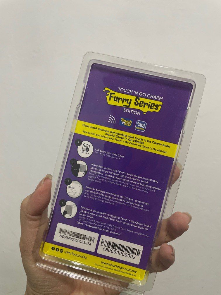 Touch n Go Charm NFC limited furry series, Everything Else, Others on ...